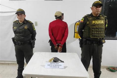 Capturado En Flagrancia Por El Delito De Porte Ilegal De Armas De Fuego