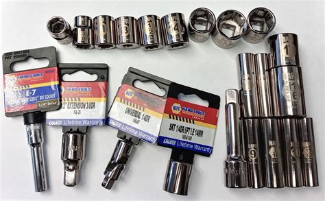 Napa 22pc Miscellaneous Metric And Sae Socket Set