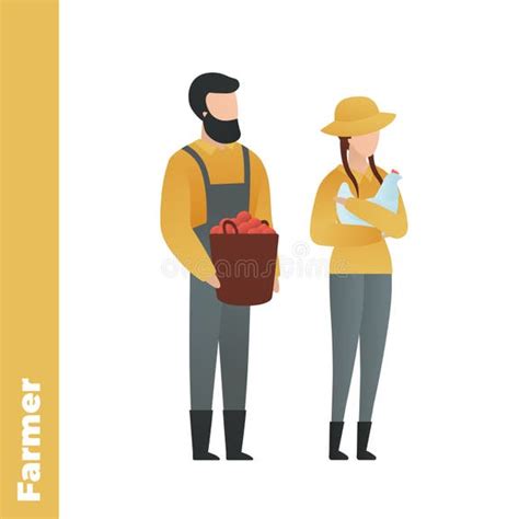 Female Farmer Cartoon Stock Illustrations 9407 Female Farmer Cartoon