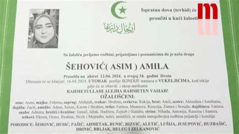 Poznat termin dženaze ženi čije je tijelo pronađeno na Bentbaši