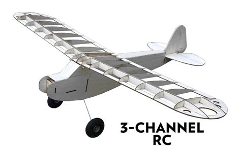 Balsa Basics Cub 42 Wingspan Airframe Only RC Ready Kit
