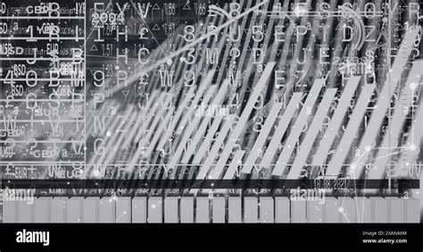 image of round scanner and interface with data processing against grey
