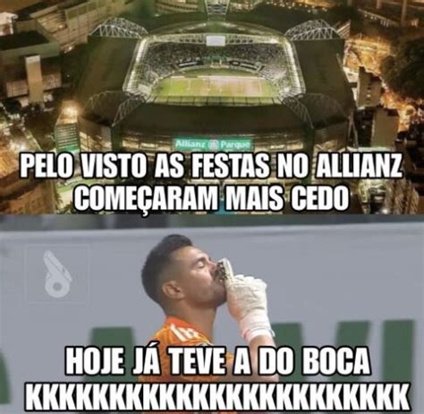 Web bomba memes zoando eliminação do Palmeiras da Libertadores