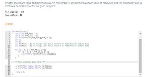 Solved Find The Maximum Value And Minimum Value In Chegg
