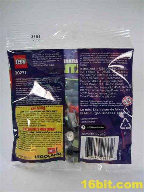 Figure Of The Day Review Lego Teenage Mutant Ninja Turtles Mikeys Mini Shellraiser Set