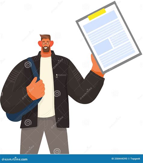 Clipboard With Sheet Of Paper To Do Check List With Ticks And Points