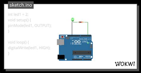 Project Pertama Wokwi ESP32 STM32 Arduino Simulator