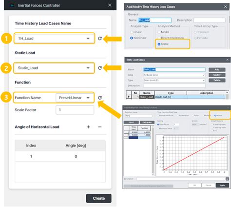 Inertial Forces Controller Midas Support