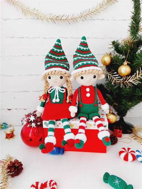 Christmas Elves Crochet Pattern Christmas Elf Crochet Pattern