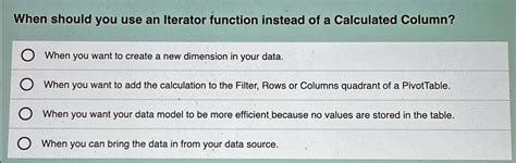 solved when should you use an iterator function instead of a