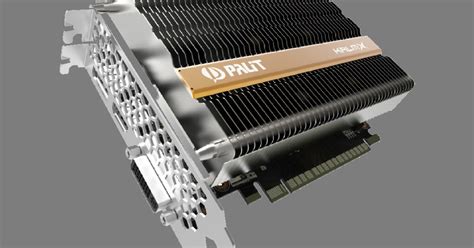Palit Releases Completely Silent GeForce GTX 1050 Ti KalmX Graphics ...