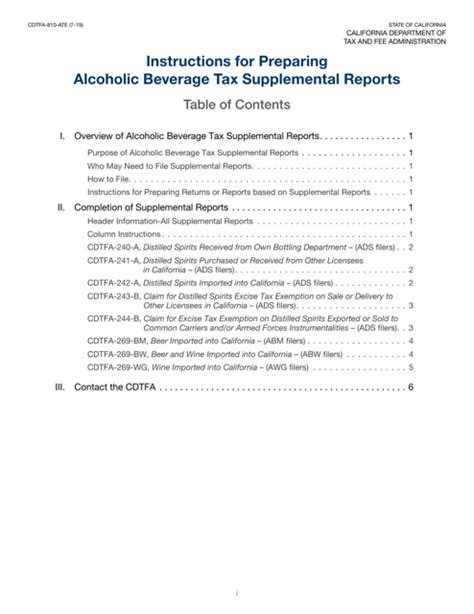 Download Instructions For Form Cdtfa 240 A Cdtfa 241 A Cdtfa 242 A