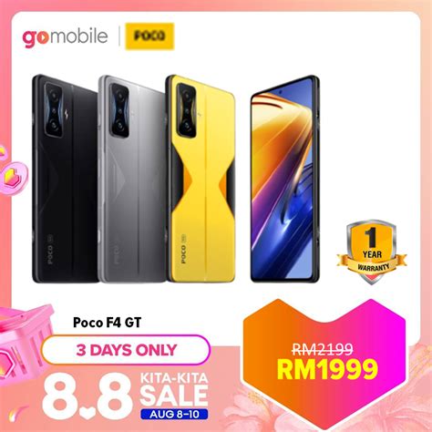 Spesifikasi Dan Harga Poco F Gt Di Malaysia TechNave BM