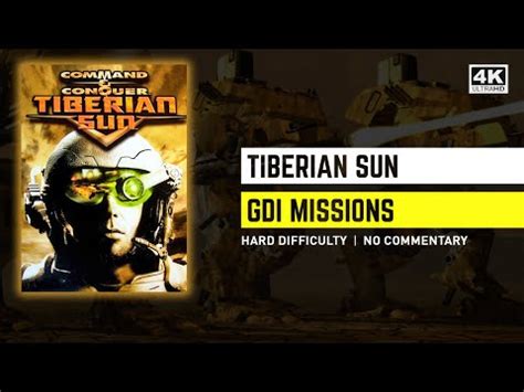 C C TIBERIAN SUN GDI MISSION 1 REINFORCE PHOENIX BASE HARD 4K