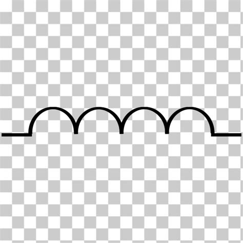 Free Svg Rsa Iec Inductor Symbol Vector Drawing Nohat Cc