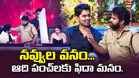 Hyper Aadi Pradeep Jessi Sekhar Master Comedy Performance Dhee