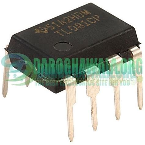 Tl081 Dip 8 Tl081cp Ic Jfet Input Operational Amplifier In Pakistan
