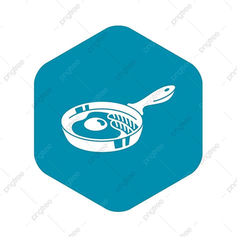 Egg Griddle Icon Simple Vector Background Heat Icon Png And Vector