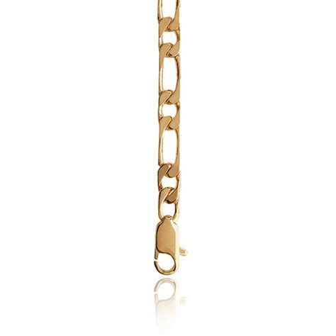 Chaine Figaro 5 mm Homme Plaqué Or Bijoux en Vogue 11344