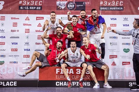 Euro Cup Serbia Has Defended Gold Medal Basketball Federation Serbia
