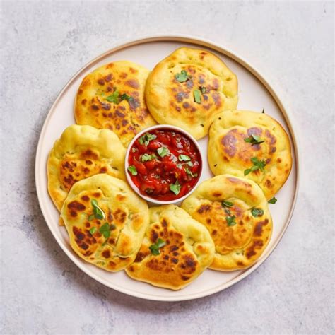 Premium Photo Amritsari Kulcha