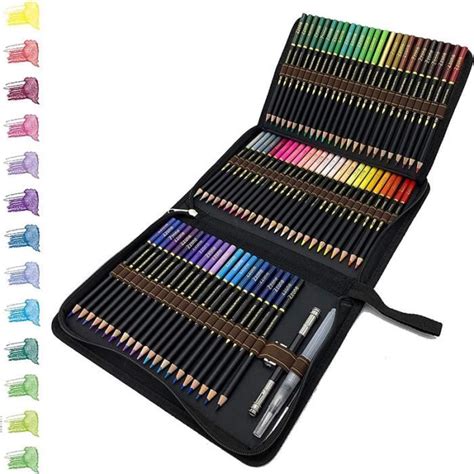Crayons De Couleur Aquarelle Couleurs Pour Peinture D Art Adulte Et Professionnel