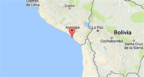 Moquegua Sismo De 4 Grados Se Registró En Ilo Edicion Correo
