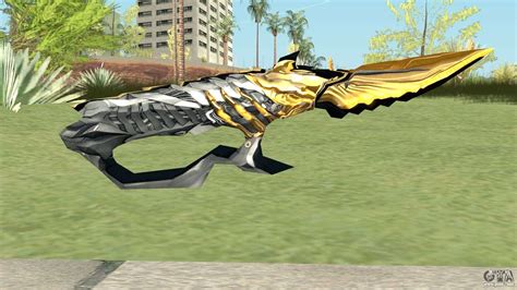Knife Born Beast Noble Gold For Gta San Andreas