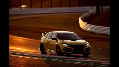 Der Honda Civic Type R Limited Edition Mit Neuen Rundenrekord In Suzuka Japan Youtube