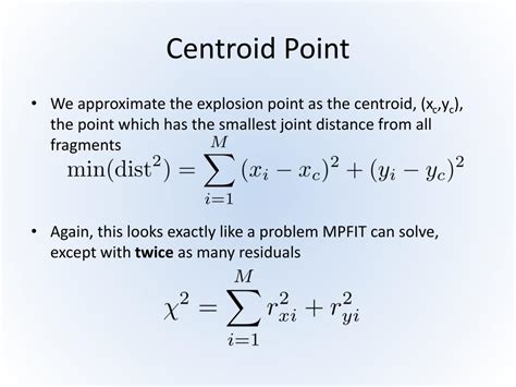 Ppt Least Squares Fitting And Equation Solving With Mpfit Powerpoint