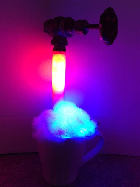 Neopixel Running Water Faucet Lamp 3 Steps With Pictures