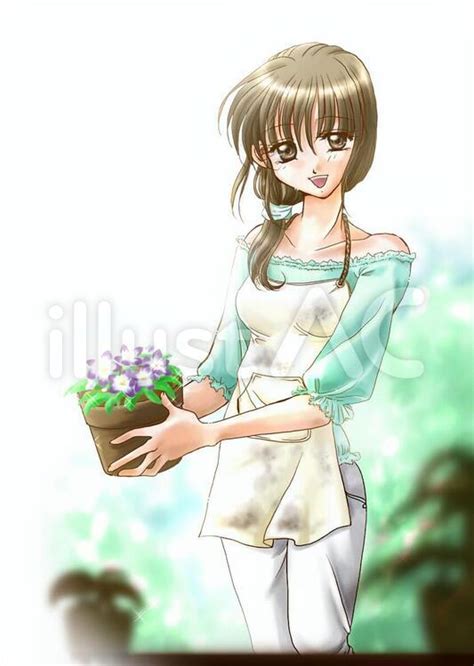 花屋さんイラスト No 9104／無料イラストなら「イラストac」