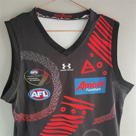 Essendon Bombers Afl Jersey Dreamtime At The G Depop