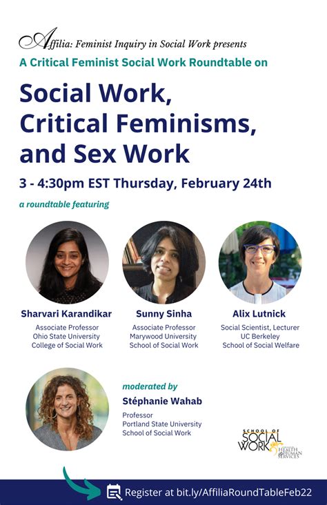 PDF Social Work Critical Feminisms And Sex Work A Critical Feminist Social Work Roundtable