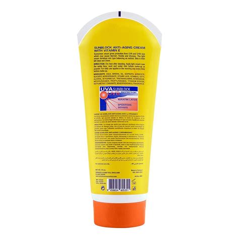 Purchase Lady Diana Vitamin E Spf 40 Sunblock Cream 170ml Online At