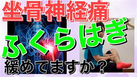 【坐骨神経痛の治し方】坐骨神経痛を改善させる為にはふくらはぎが重要って知ってますか？ Youtube