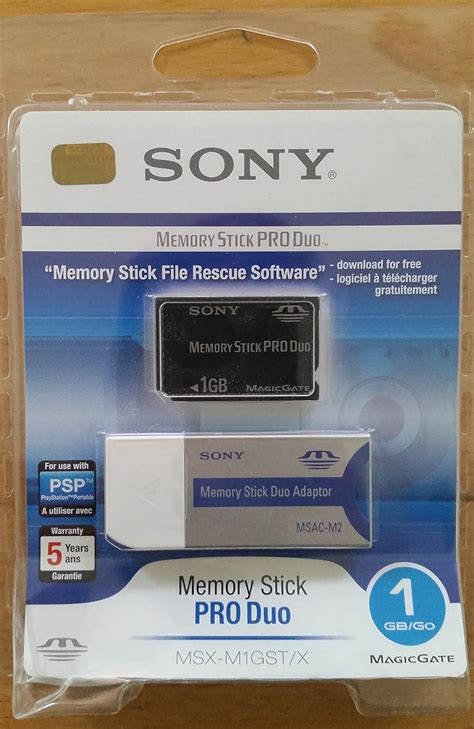 Amazon Com Sony Memory Stick Pro Duo Gb Electronics
