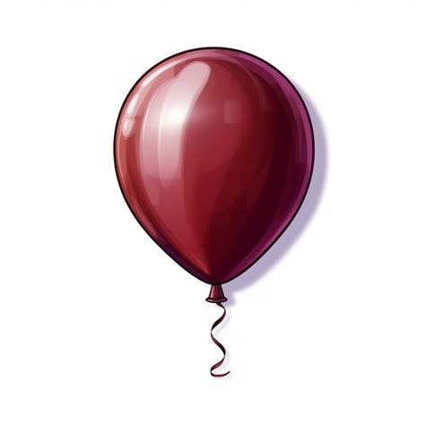 Premium Ai Image A Close Up Of A Red Balloon With A String Attached