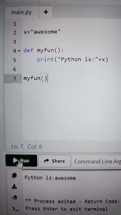 Global Variable In Python Python Coder Coding Programming