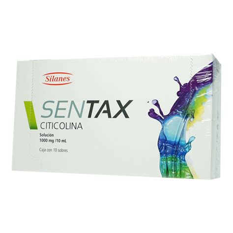 Sentax 1000 Mg 10 Ml Caja 10 Sobres Farmacia Coyoacán
