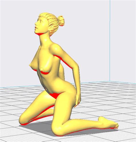 Girl With Sex Toy by Onur Yıldırım Download free STL model Printables com
