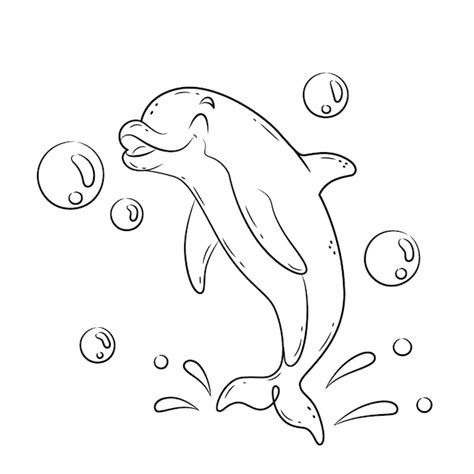 Delphin Zeichnung Vektoren Und Illustrationen Zum Kostenlosen Download