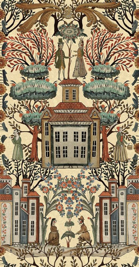 Tales Of Tyrol Wallpaper Mural By Mind The Gap Taupe Mural