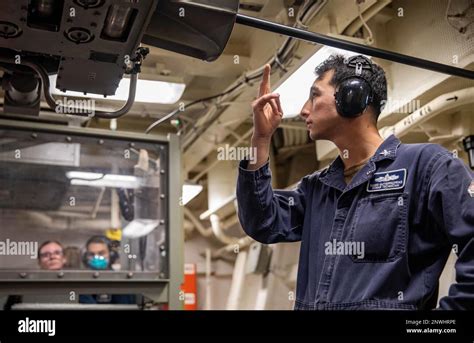Atlantic Ocean Jan 3 2023 Sonar Technician Surface 2nd Class