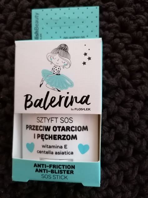 Opinie o FLOSLEK Balerina sztyft SOS przeciw otarciom i pęcherzom z witaminą E i centella