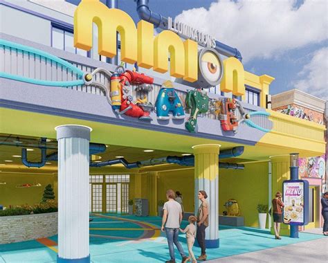 Universal Studios abrirá en agosto una nueva atracción sobre los Minions