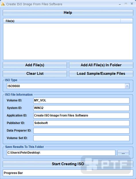 Create ISO Image From Files Software For Windows Free Download