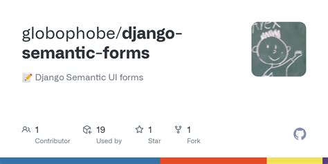 GitHub Globophobe Django Semantic Forms Pencil Django Semantic UI Forms