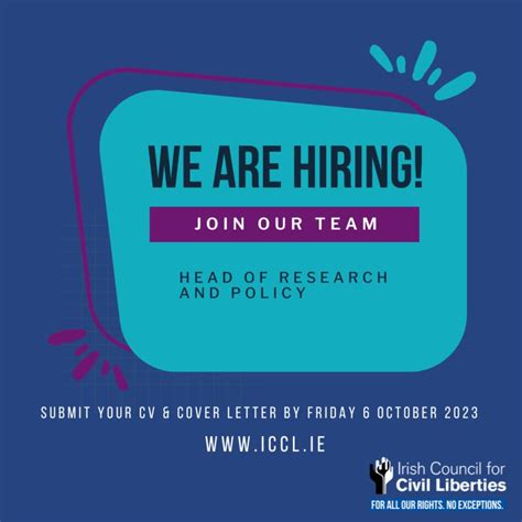 Liam Herrick On Linkedin Were Hiring Head Of Research And Policy