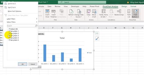 Hướng Dẫn Chi Tiết Kỹ Thuật Sử Dụng Pivot Chart Trong Excel Hướng Dẫn Chi Tiết Kỹ Thuật Sử Dụng Pivot Chart Trong Excel